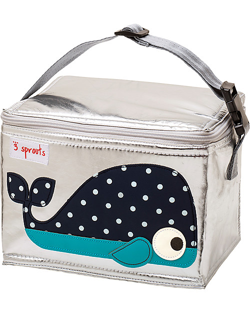 3 Sprouts Insulated Lunch Box - Whale unisex