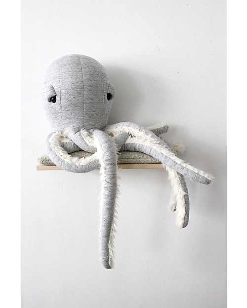 BigStuffed Big Octopus Grandpa One Meter Made in France unisex bambini