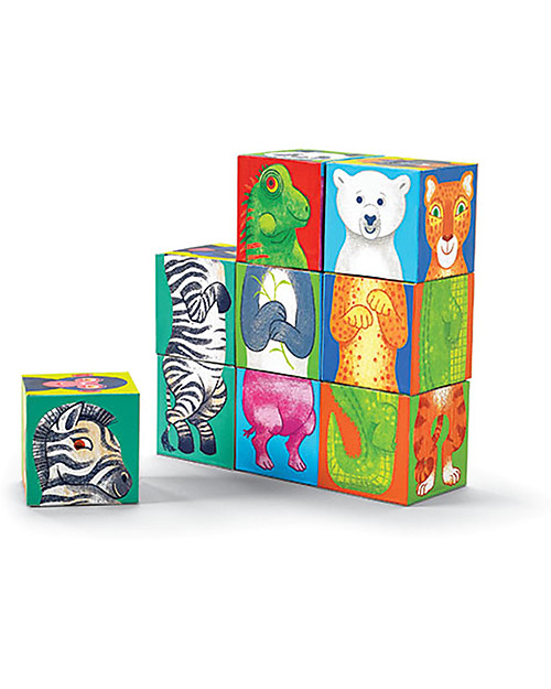 Crocodile Creek Make A Zoo Mix & Match Block Puzzle, Endless ...