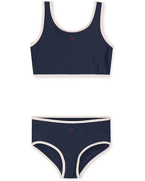 Konges Slojd Manon Bikini - Blue - UPF 50+ - Recycled Plastic! girl