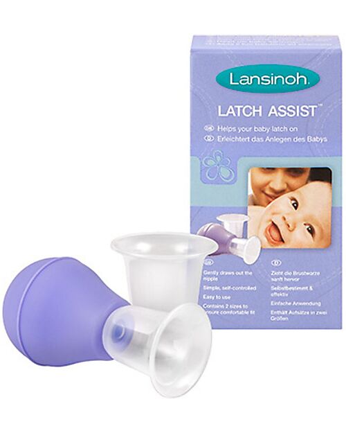 Lansinoh Latch Assist Nipple Everter - with Hygienic Protective Case ...
