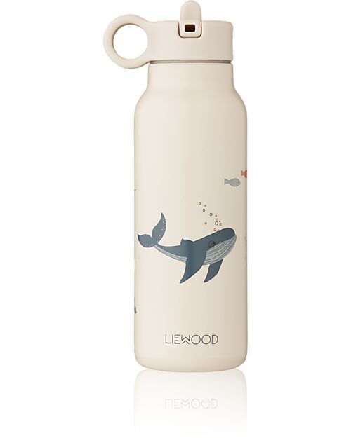 Liewood Falk Steel Thermal Bottle - 350 ml - Sea Creature - Sandy ...