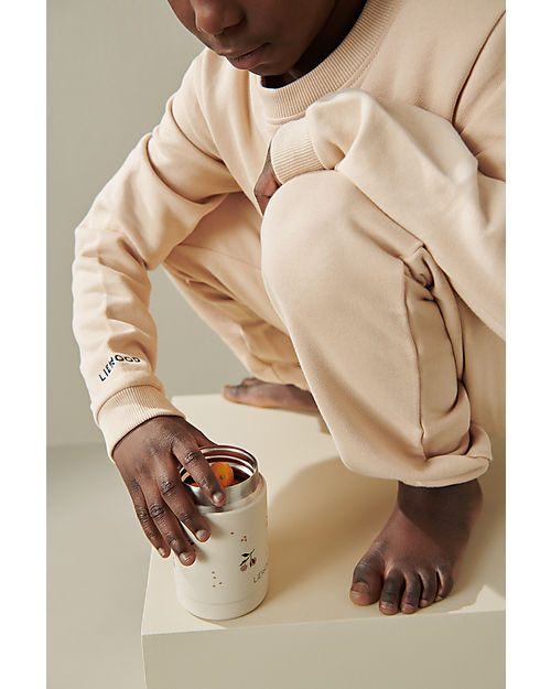 Liewood Stainless Steel Thermos Food Jar Nadja - Peach/Sea Shell Mix ...