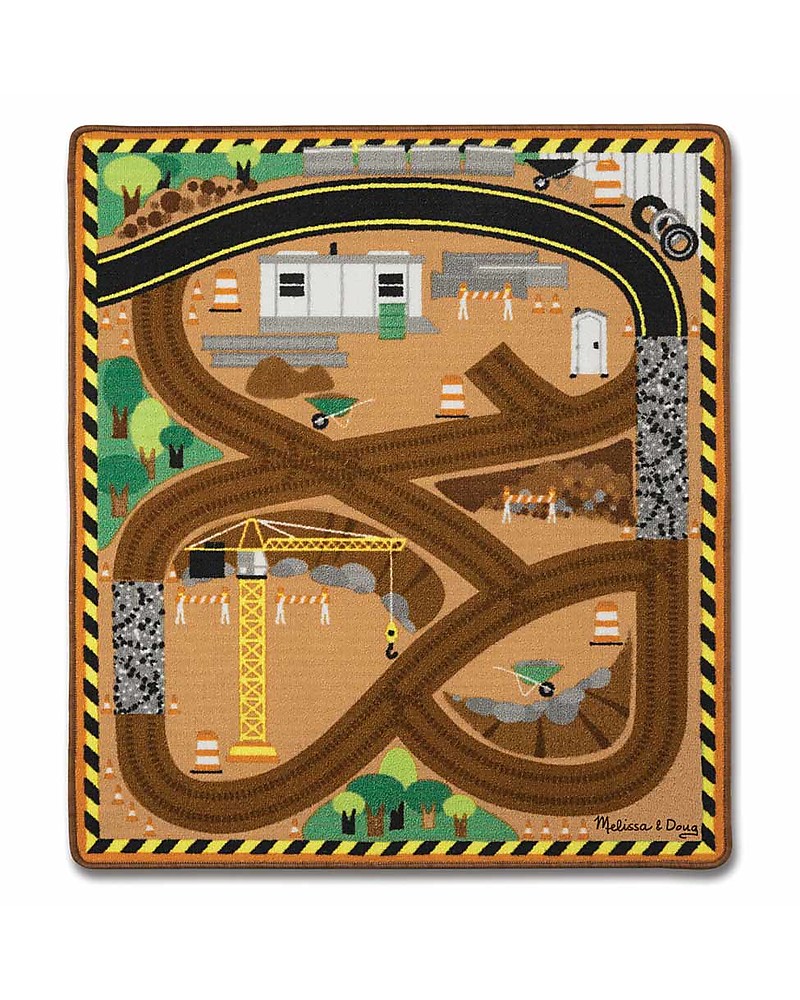 Construction play rug store