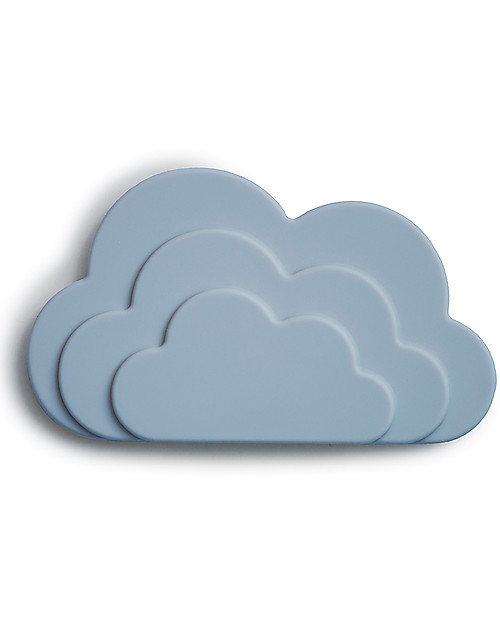 Mushie Cloud Teether - 100% Food-Grade Silicone - Cloud unisex (bambini)