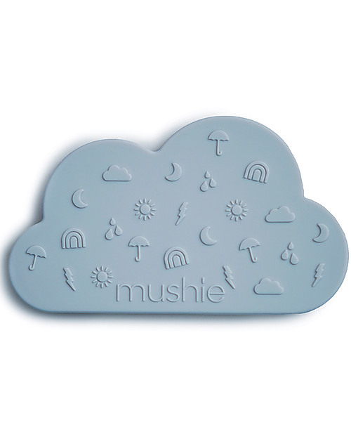 Mushie Cloud Teether - 100% Food-Grade Silicone - Cloud unisex (bambini)