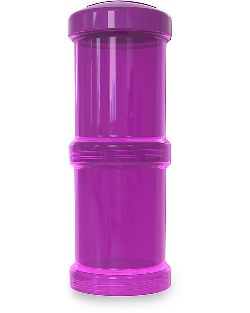 Twistshake Set of 2 Containers Purple Bestie for Baby Formula or Snacks ...